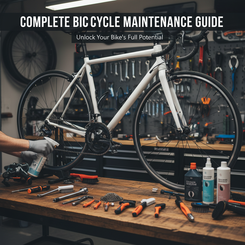 Complete Bicycle Maintenance Guide - Cycling Gear Galaxy